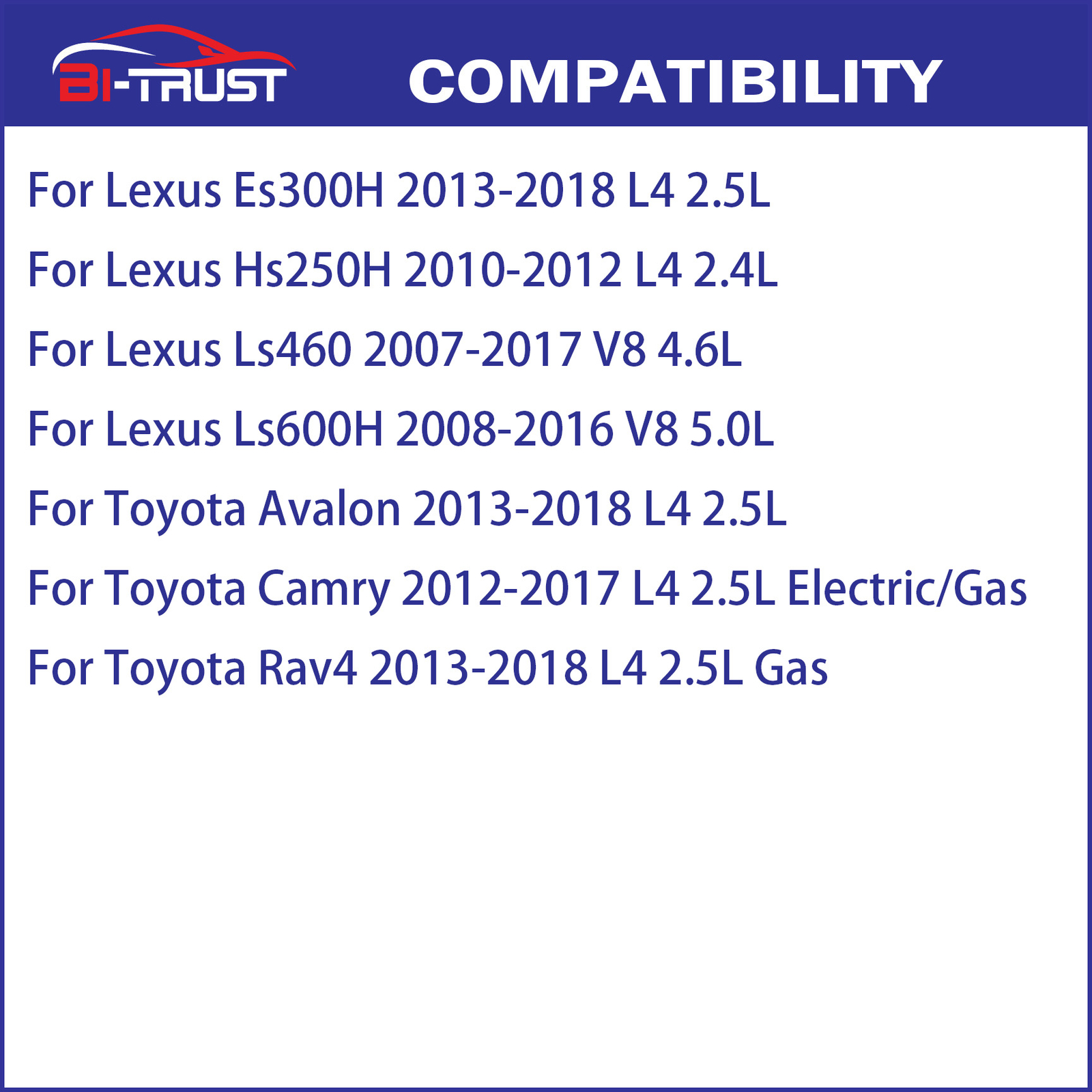 Engine Air Filter 17801-0V020 for Toyota Avalon Camry Hybrid RAV4 Lexus ...