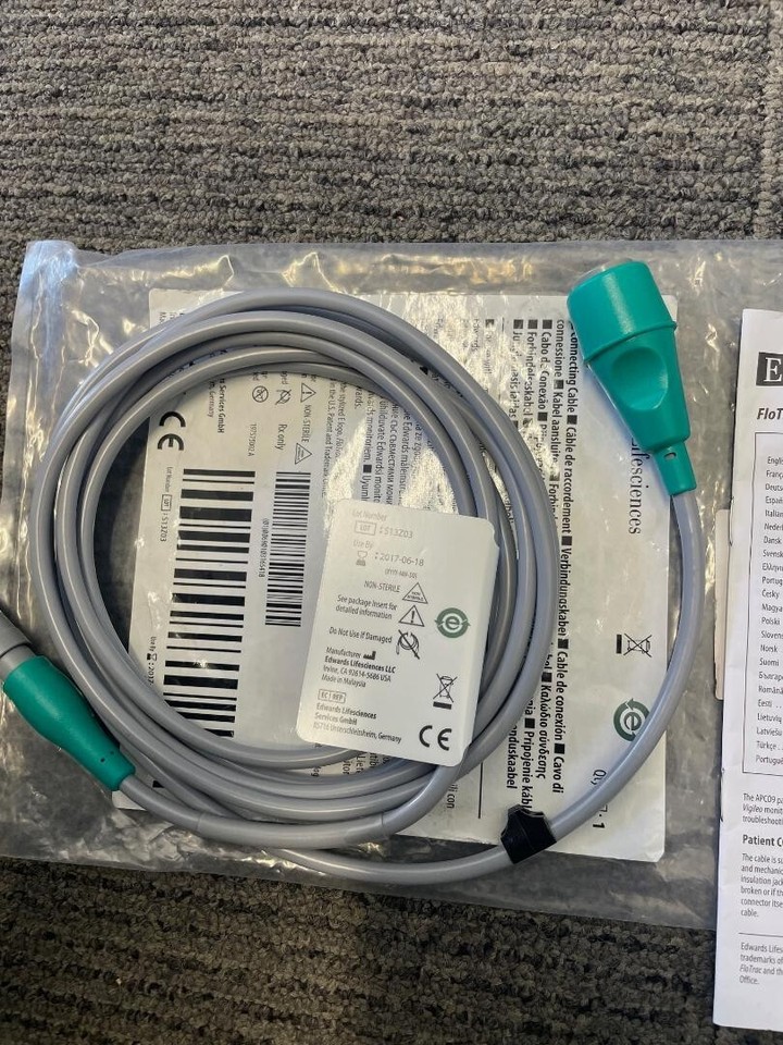 Edwards APC09 Lifesciences Cable / New @ Box1 | eBay