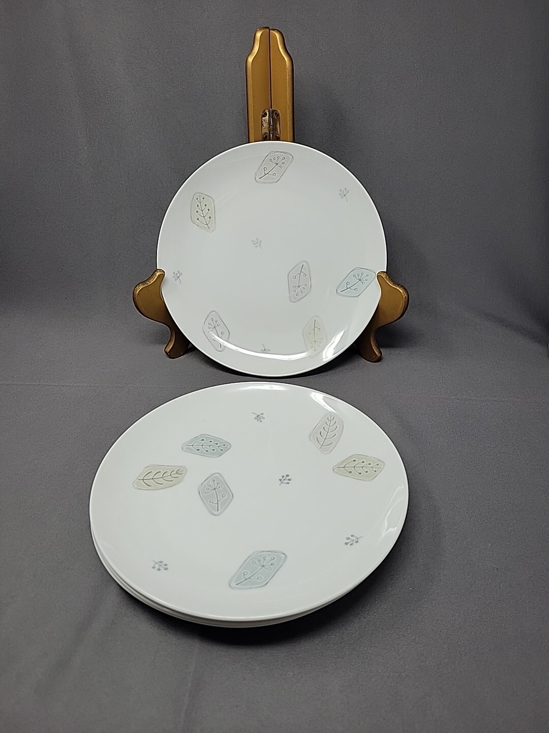 Set of 4 Furstenberg Mid-century Salad Plates - AMULETT Pattern 7 1/2 ...