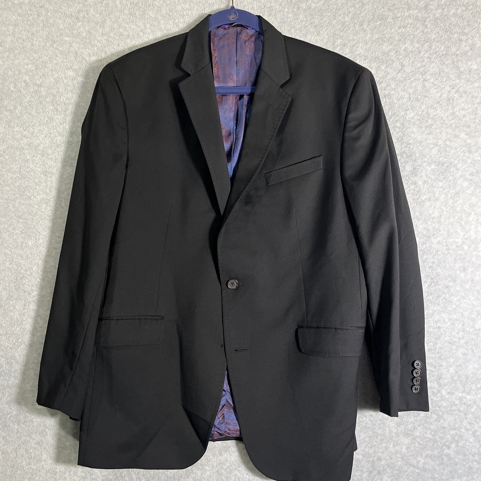 Ted Baker Endurance Jarrett 100% Wool Suit Jacket Bla… - Gem