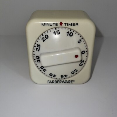 Vintage Farberware Timer | eBay