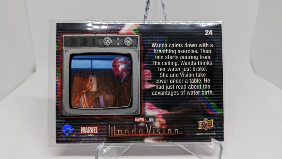 2023 Upper Deck Marvel Wandavision 24 I Think My Water Just Broke ...