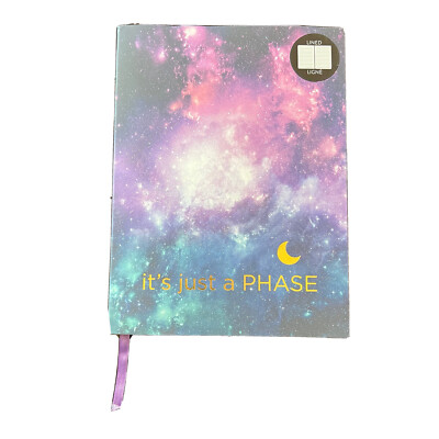 Space Galaxy Design it's just a PHASE Lined Notebook Journal 192 Pages ...