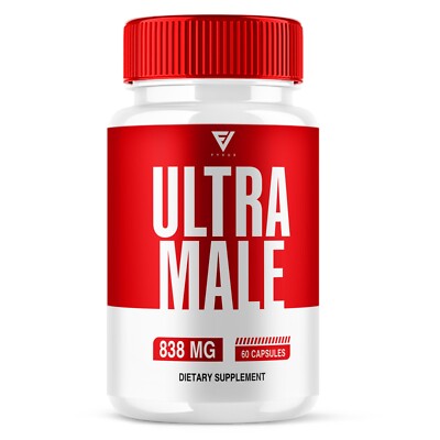 Ultra Male Capsules, Ultra Male Daily High Drive Support Formula (60 ...