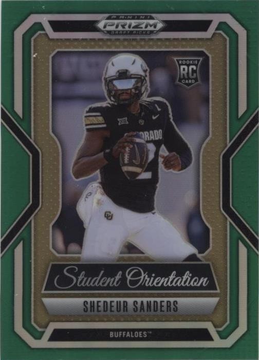 2025 Panini Prizm Draft Picks - Student Orientation Shedeur Sanders #8 ...
