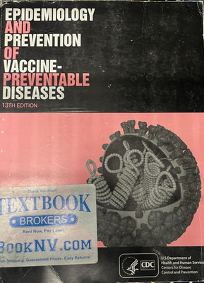 CDC Epidemiology and Prevention of Vaccine Preventable Disease textbook ...