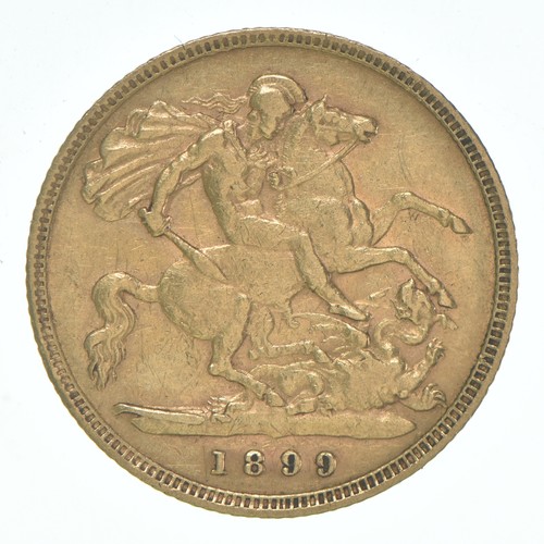 1899 1/2 Sovereign - Great Britain Gold Coin *683 | eBay