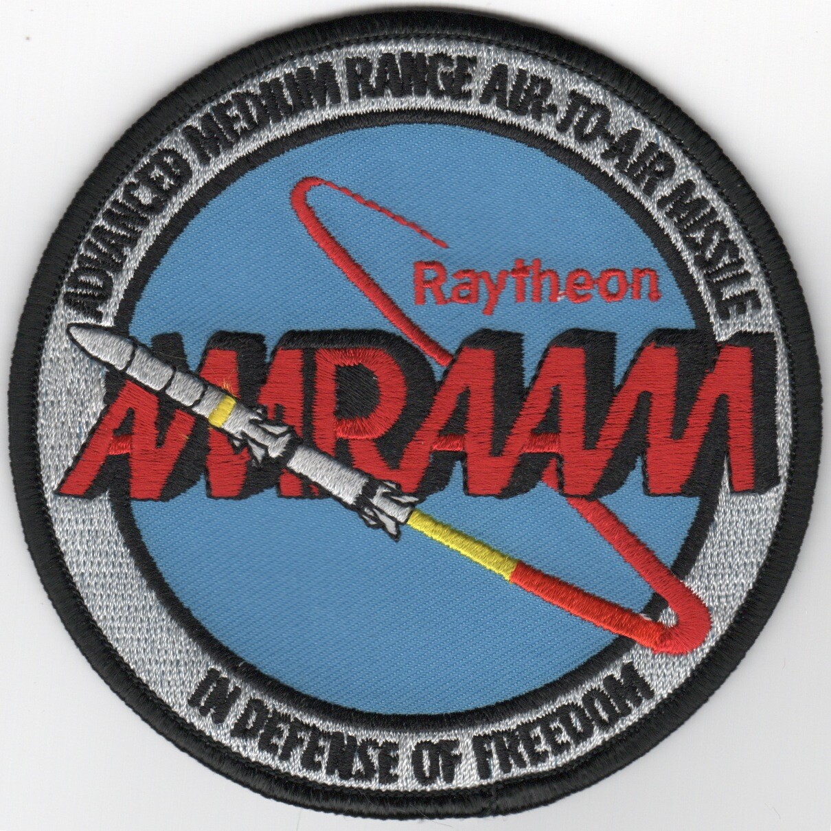 4" USAF AIR FORCE AIM-120 AMRAAM DEFENSE OF FREEDOM RAYTHEON ...