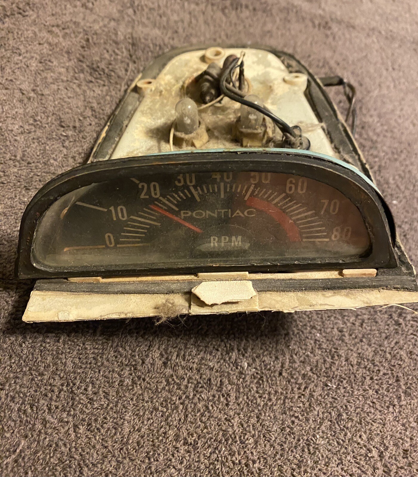 1970 Pontiac GTO Hood Tach | Genuine OEM | Hood Panel