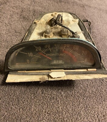 1970 Pontiac GTO Hood Tach | Genuine OEM | Hood Panel
