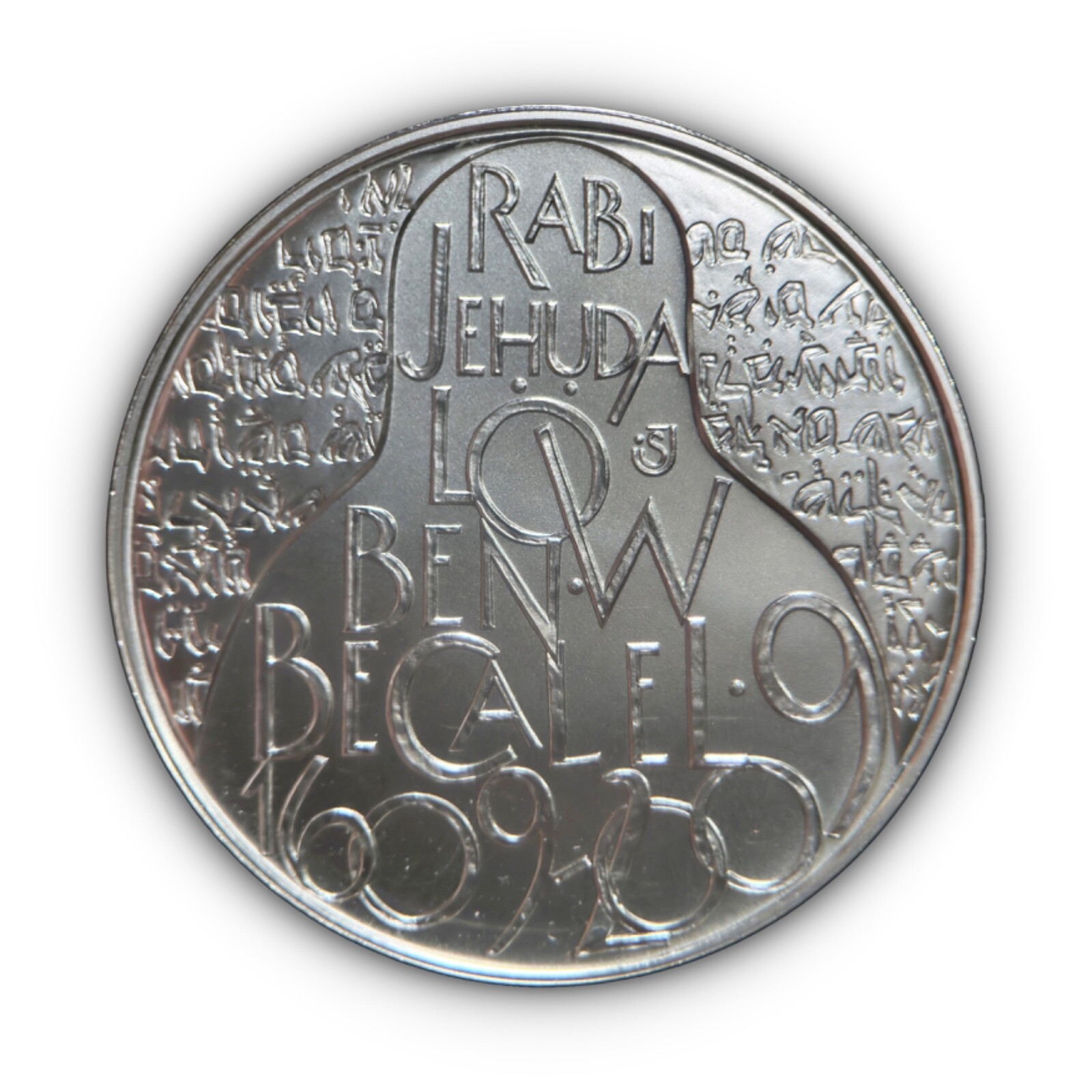 CZECH REPUBLIC. 2009, 200 Korun, Silver - Rabbi Jehuda Löw, Golem ...