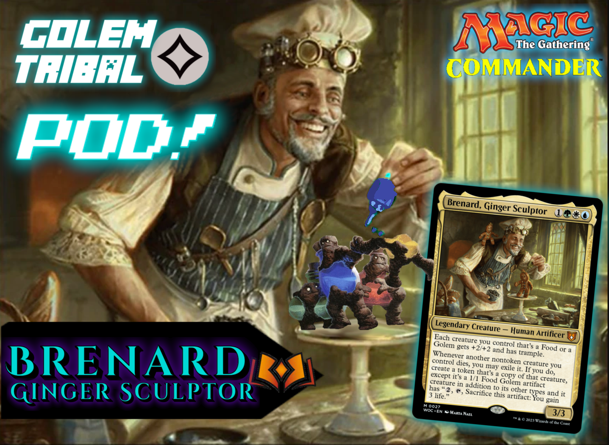 Brenard, Ginger Sculptor MTG EDH Commander Deck! POD! | eBay