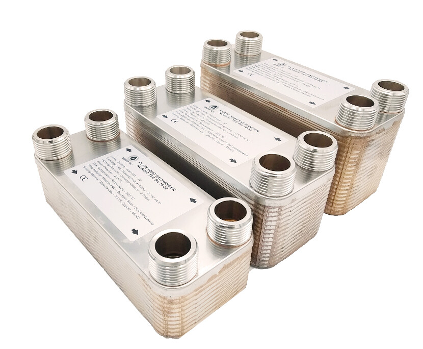 Nordic Tec Plate Heat Exchanger 4x1'' Optional Insulation 100kW - 175kW ...
