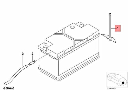 Genuine BMW Hybrid M M3 X1 X5 X6 Z1 Z3 Z4 CRT CMS Battery Holder ...