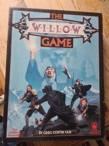 The Willow Game. Role-playing Game. Vintage 1988. Val Kilmer, Warwick ...