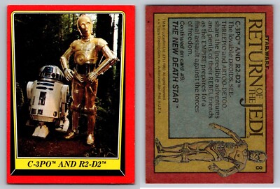 1983 Topps RETURN OF THE JEDI Trading Cards - U Pick Complete Your Set ...