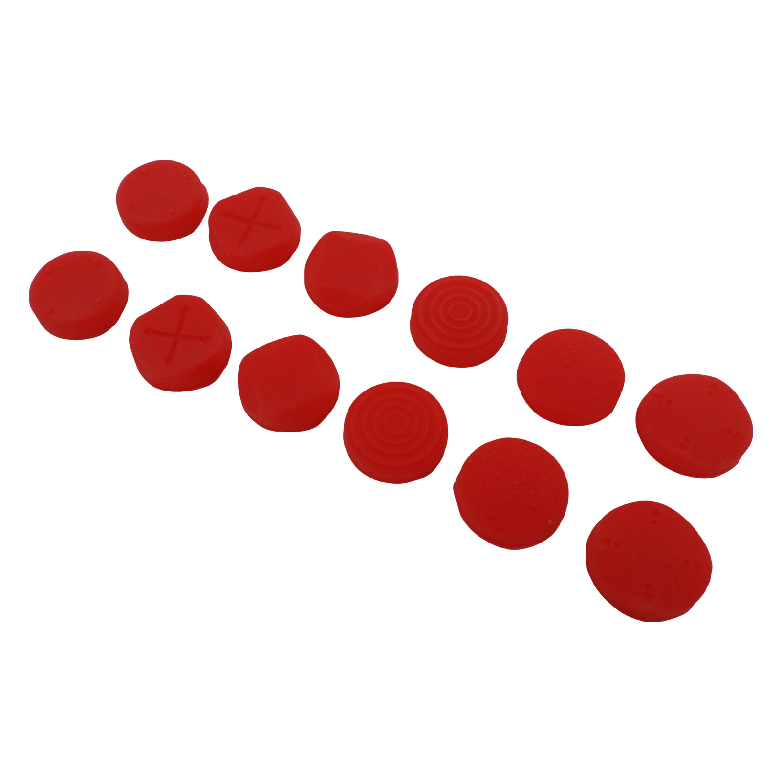 Thumb grips for PS Vita 1000 2000 Slim silicone caps - 12 pack Red ...