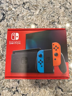 Nintendo Switch 32GB Handheld Console - Neon Red/Neon Blue 45496883775 ...