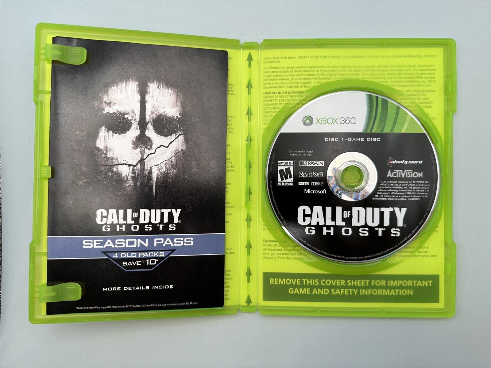 Call of Duty: Ghosts - Xbox 360 (Complete, Tested) | eBay