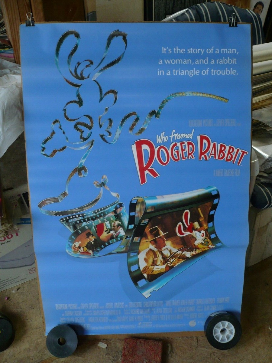 Who Framed Roger Rabbit Movie Poster Who Framed Roger Rabbit Bob