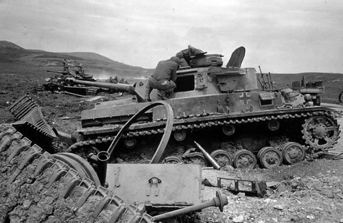 WW2 Photo WWII Captured German Panzer Tunisia 1943 Pzkpfw. IV World War ...