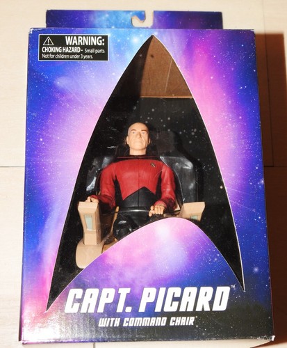 Star Trek Next Generation TNG Diamond Select Capt. Picard Figure w ...