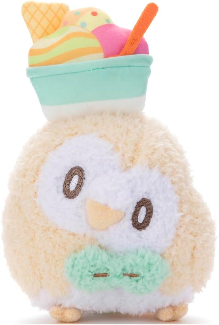 Pokepiece Plush Toy Sweets Version Rowlet Doll 14cm | eBay