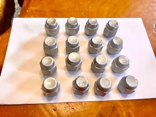 Alfa romeo spider veloce 16 lug nuts for 5 star Dayton wheels 🇮🇹 | eBay
