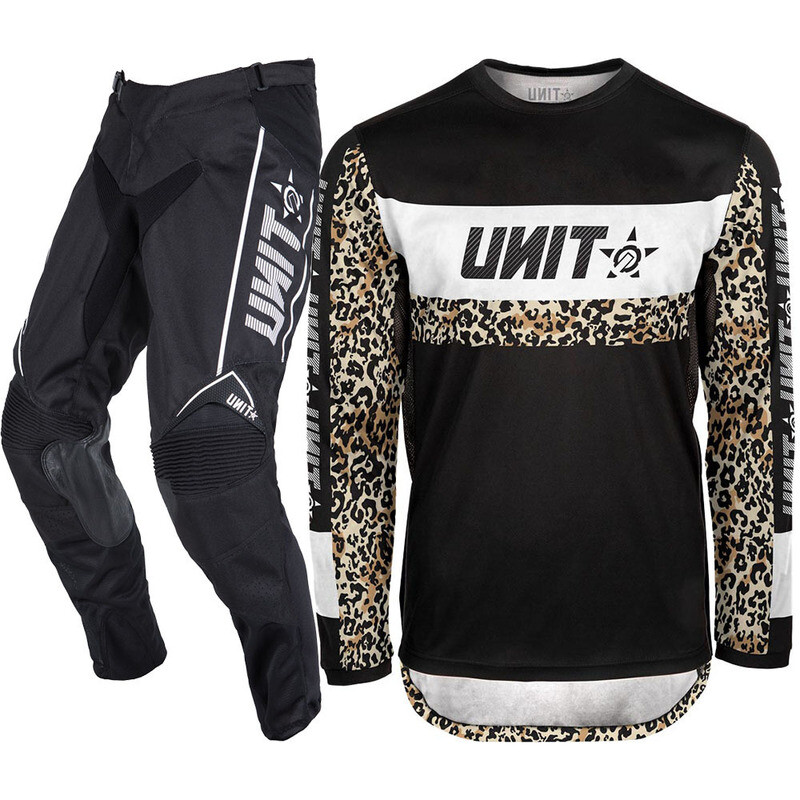 NEW Unit MX Raid Leopard Offroad Motocross Riding Gear Combo | eBay