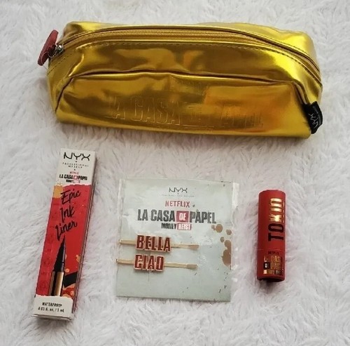 NYX x Money Heist/La Casa de Papel Makeup Set - EXTREMELY RARE ITEMS ...