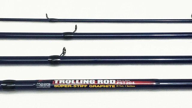 4ea BNM Pro Staff Trolling Rods Crappie Fishing Pole 20' PST204N B&m 4 ...