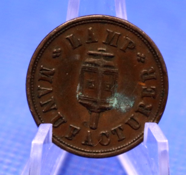 1847 R. Alden St Stephens Norwich Lamp Manufacturer Token | eBay UK
