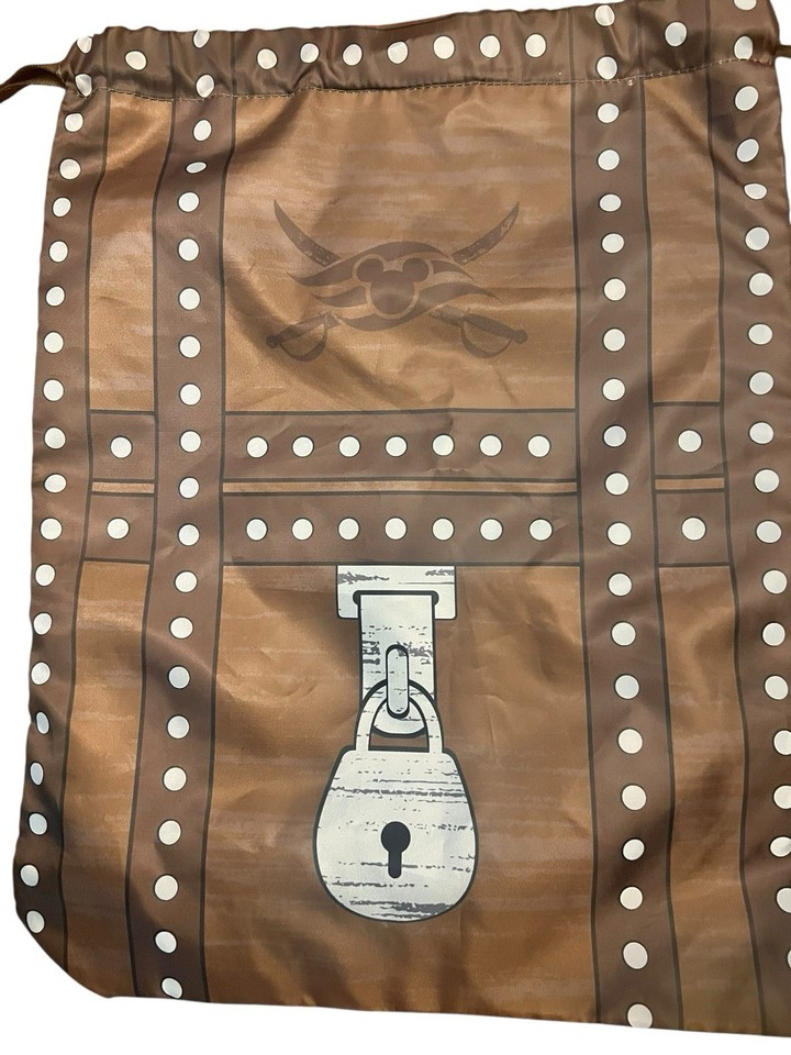 Disney Cruise Line Mickey Mouse Pirate Chest Drawstring Backpack | eBay