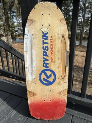 Vintage 1979 Kryptonics Krypstik Skateboard Deck OG | eBay
