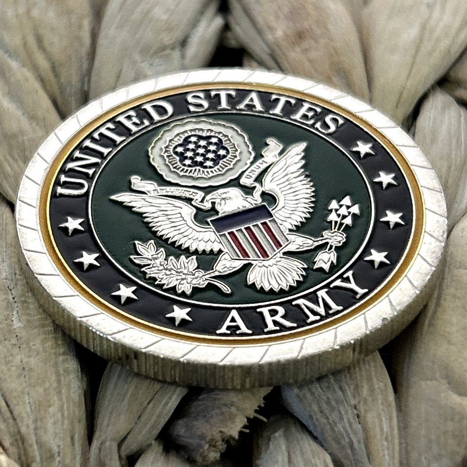 US ARMY COLONEL Challenge Coin -SHIPS WITHIN 24 HRS! | eBay
