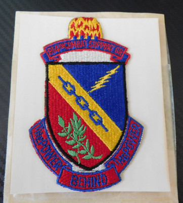 Vintage US Air Force 814th Combat Support Group Patch LB1 | eBay