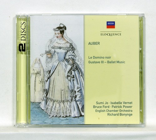 RICHARD BONYNGE, SUMI JO - AUBER Le domino noir, Gustav III DECCA 2xCDs ...