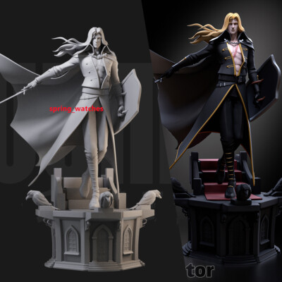 Alucard Castlevania 3D Printing Unassembled Unpainted GK Resin Model ...