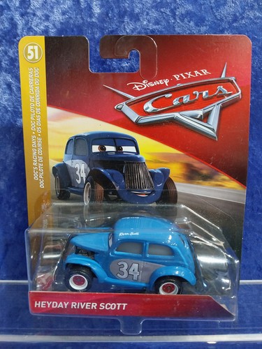 Disney Pixar Cars Doc's Racing Days 51 MOC Heyday River Scott 2018 | eBay