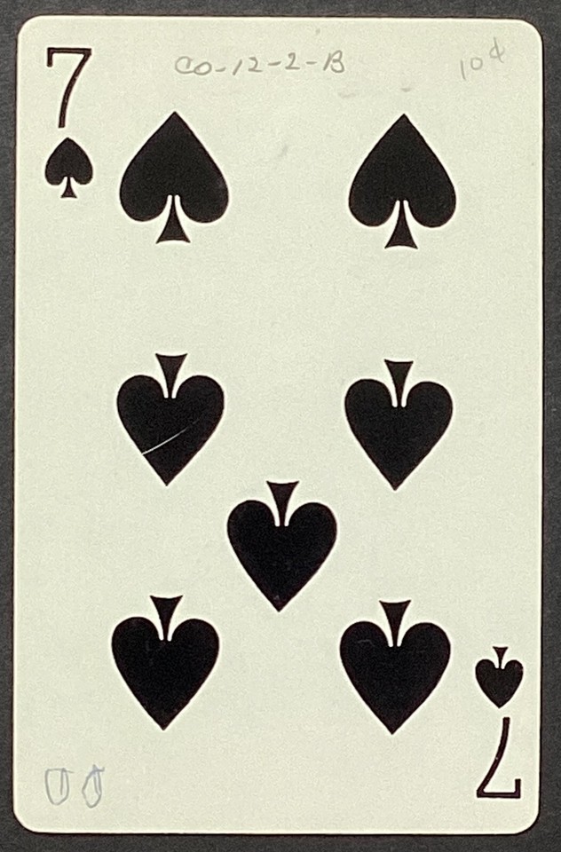 Mile High Denver Colorado Vintage Single Swap Playing Card 7 Spades | eBay