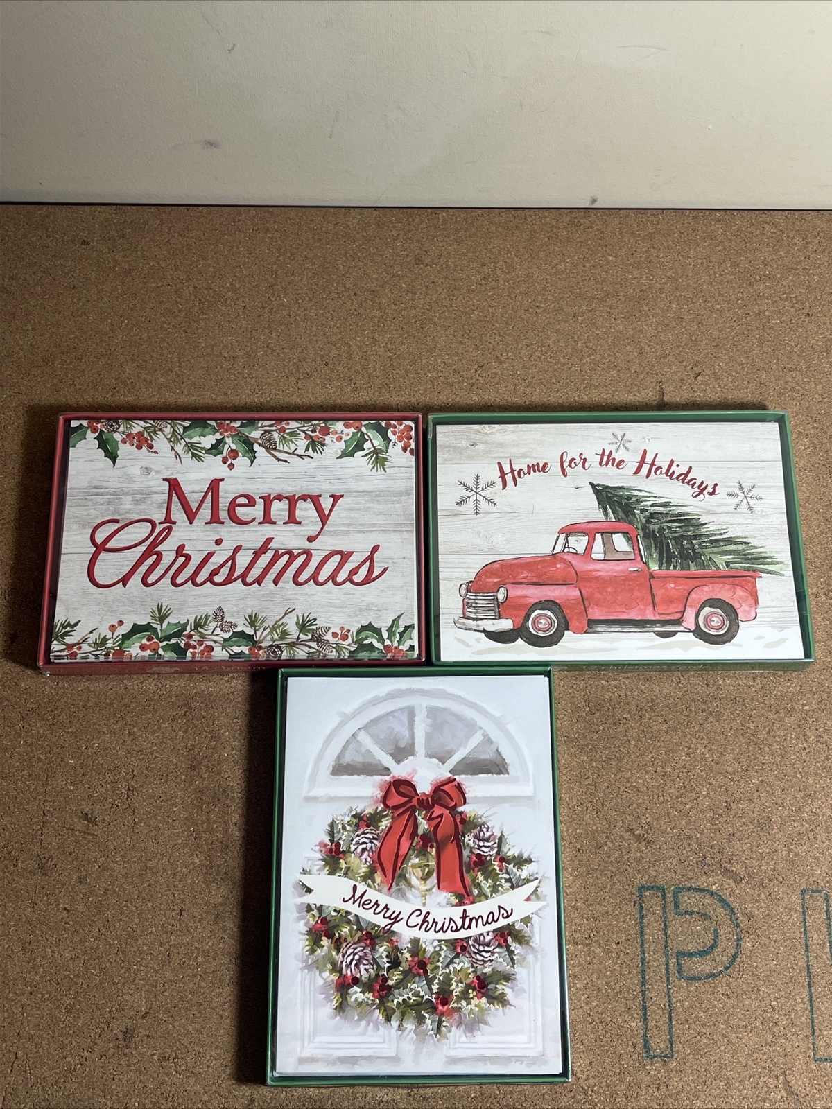 Lot of 38 Christmas House Greeting Cards Merry Christmas + Home For The ...