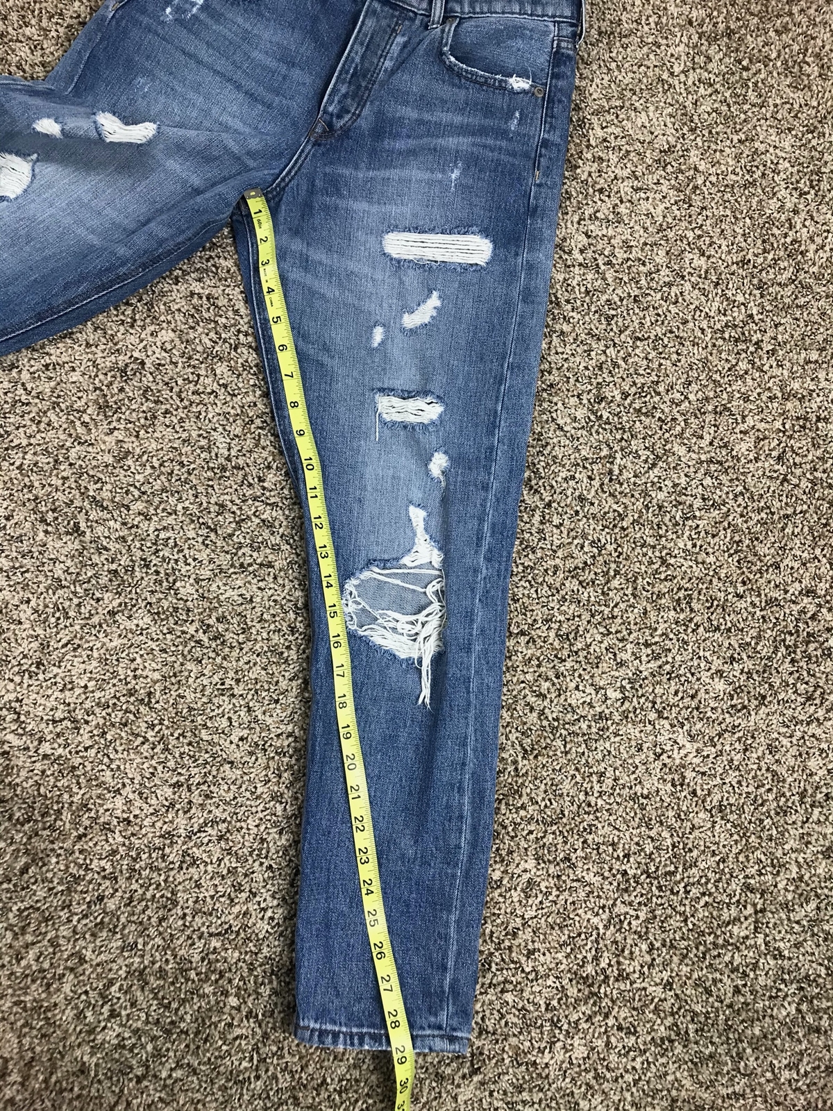 EXPRESS JEANS Vintage Skinny Medium Wash Blue Denim J… - Gem