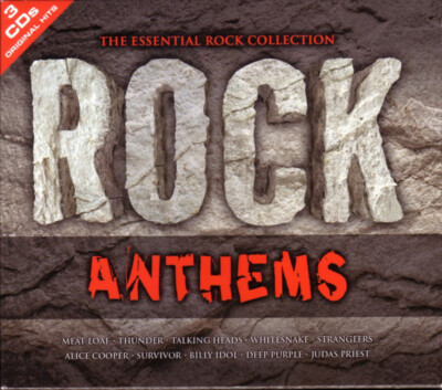 Various - Rock Anthems The Essential Rock Collection - Used CD - F5z | eBay