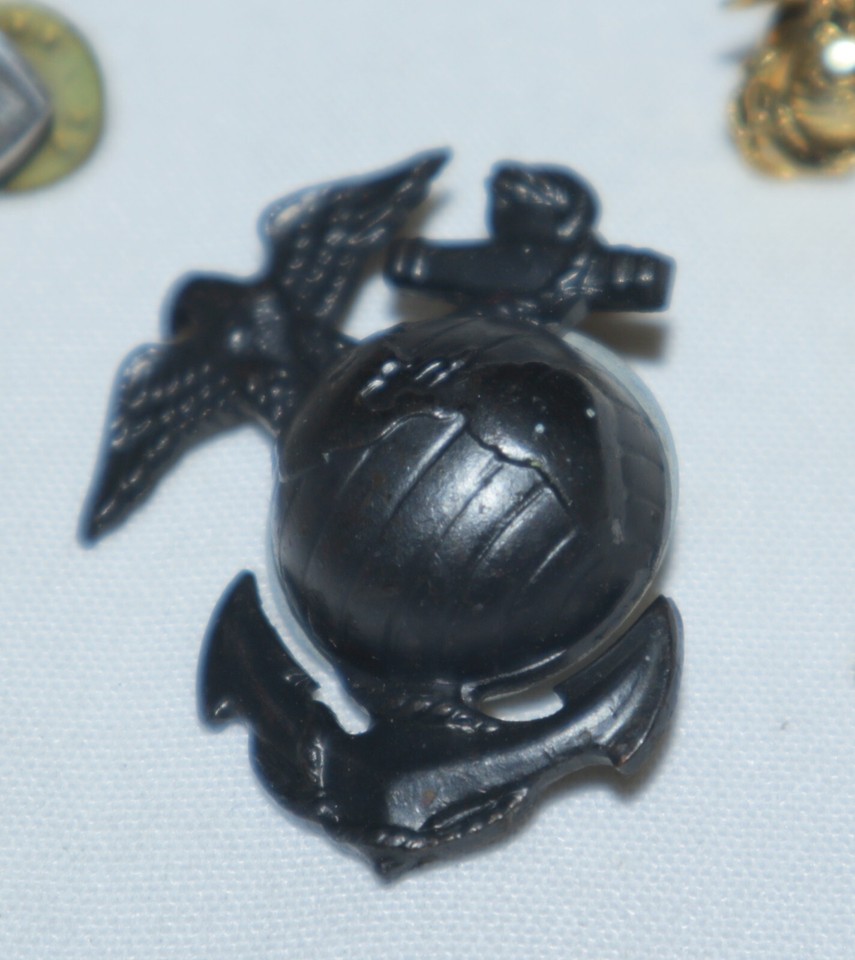 US Marine Corps | Black Emblem Hat Pin Tie Tack Qualification Badge Bar ...