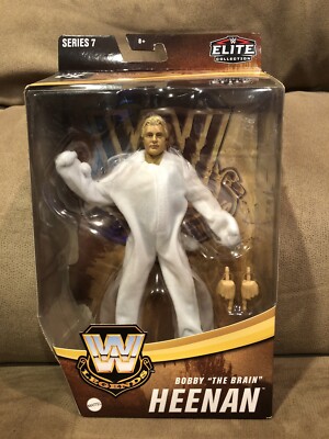 Mattel WWE Legends Elite Bobby The Brain Heenan “weasel suit” figure ...
