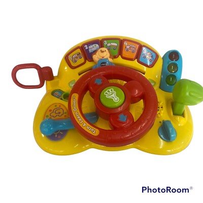 VTech Turn and Learn Driver Musical Educational Learning Toy - TESTED ...