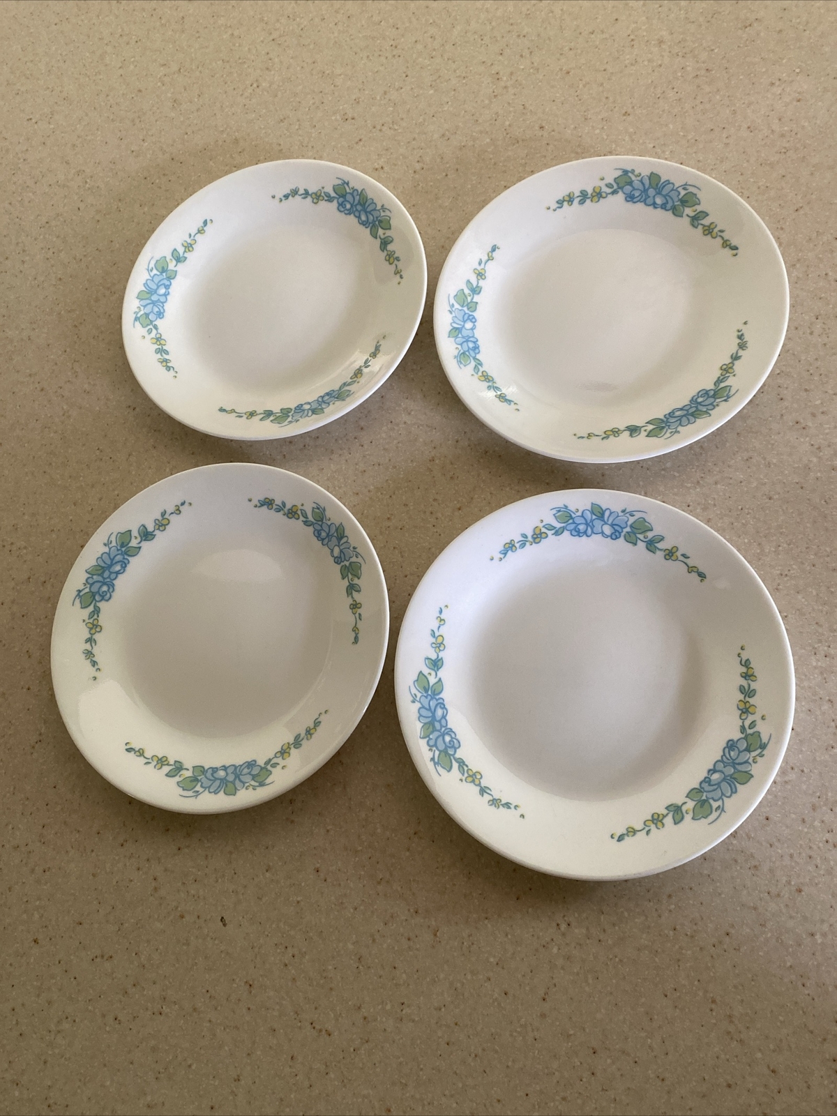 4 - Corelle Morning Song Morningsong Luncheon Plates 6 1/2” | eBay