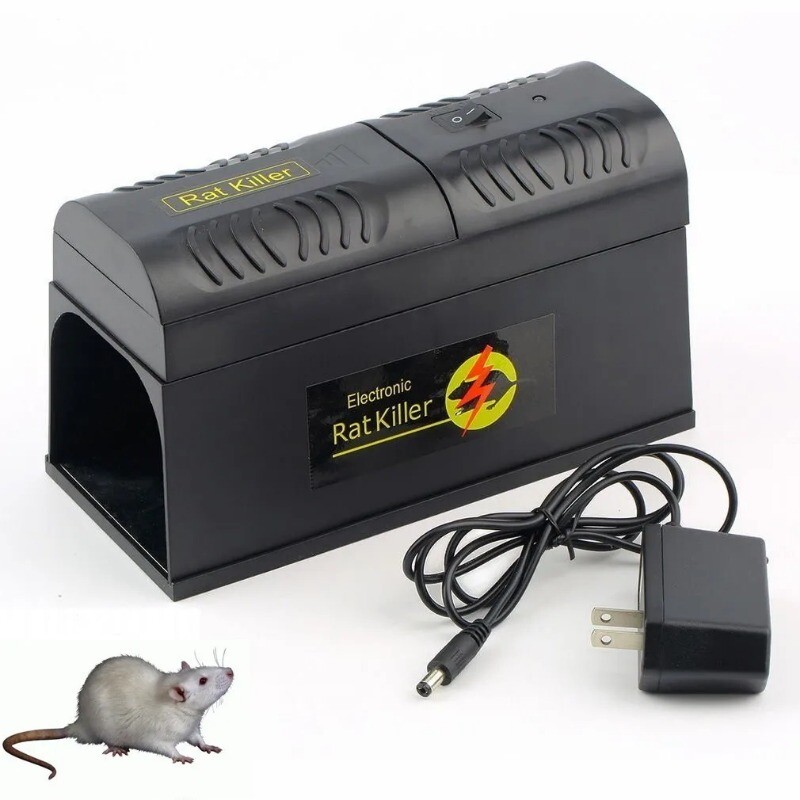 Indoor Electric Mouse Catching Device High Voltage Triggering Mouse ...