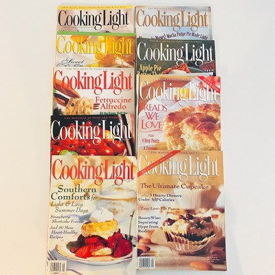 Lot of 9 Cooking Light Magazines - Thanksgiving and Christmas ~1990s | eBay