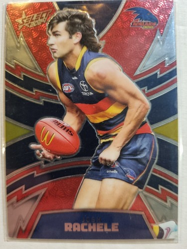 2024 Select AFL Josh Rachele LUMINOUS Thunderbolt #432/599 Adelaide ...